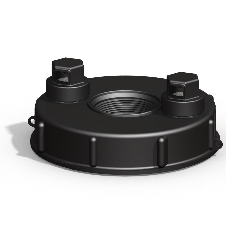 150mm (6'') IBC fill cap, 2 fast auto vents, G2 X 11.5, G/P/P – CPP®